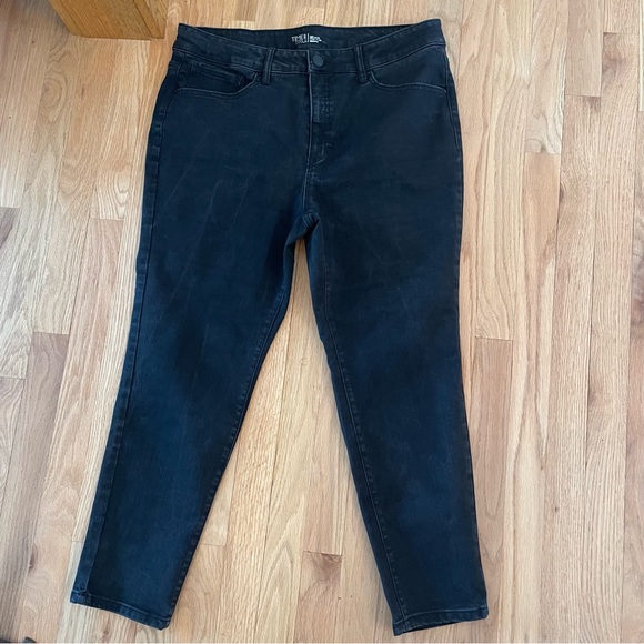 Time and Tru | Jeans | Time Tru Black High Rise Skinny Jeans 2p | Poshmark